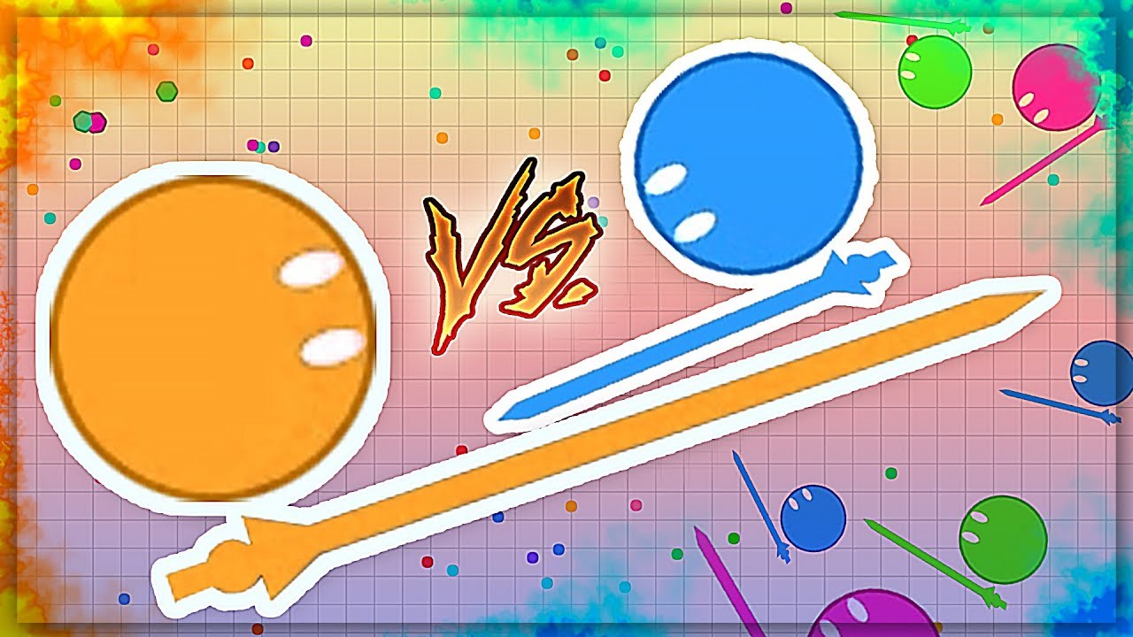 NEW AGAR.IO but with SWORDS !! - YouTube