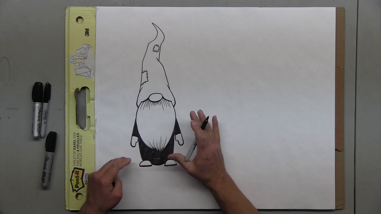 Let's Draw! Gnomes - YouTube
