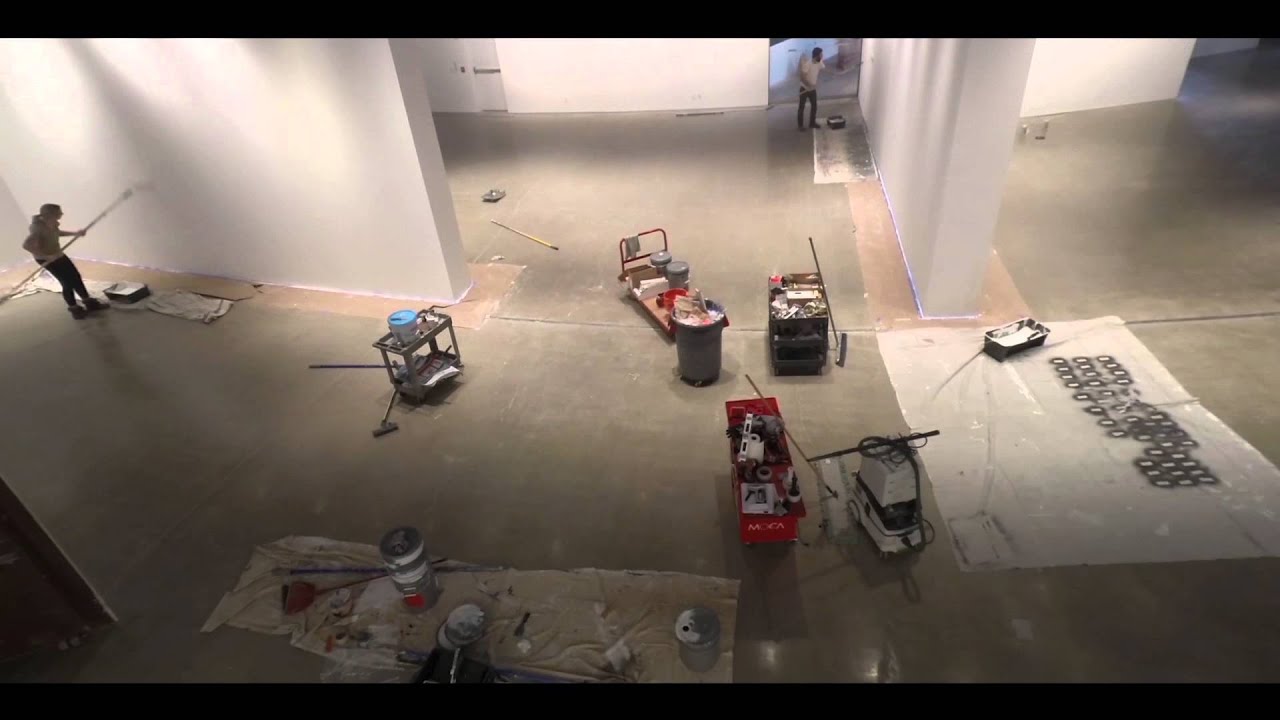 Timelapse of Stranger Exhibition Gallery Installation at MOCA - YouTube