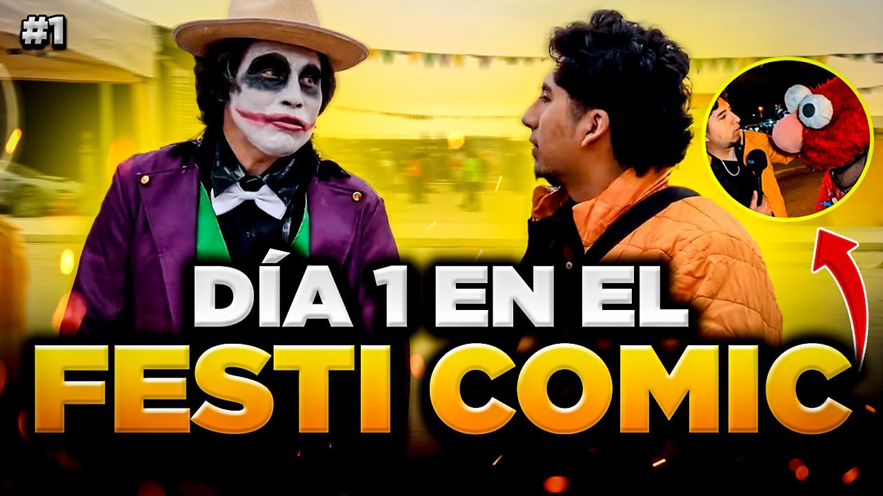 DÍA 1 EN EL FESTI COMIC💥 "EL MEJOR FESTIVAL DE COMICS DEL PERÚ" | Parte 1 - YouTube