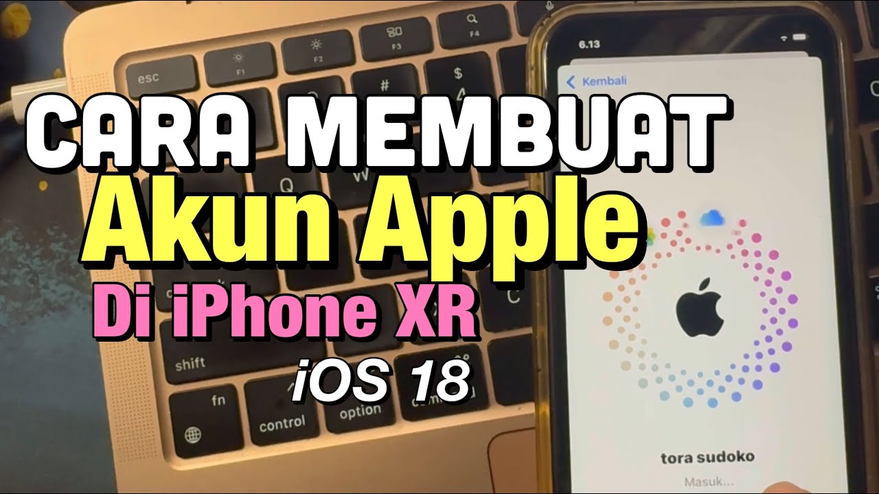 Cara Membuat Akun Apple di iPhone XR - YouTube