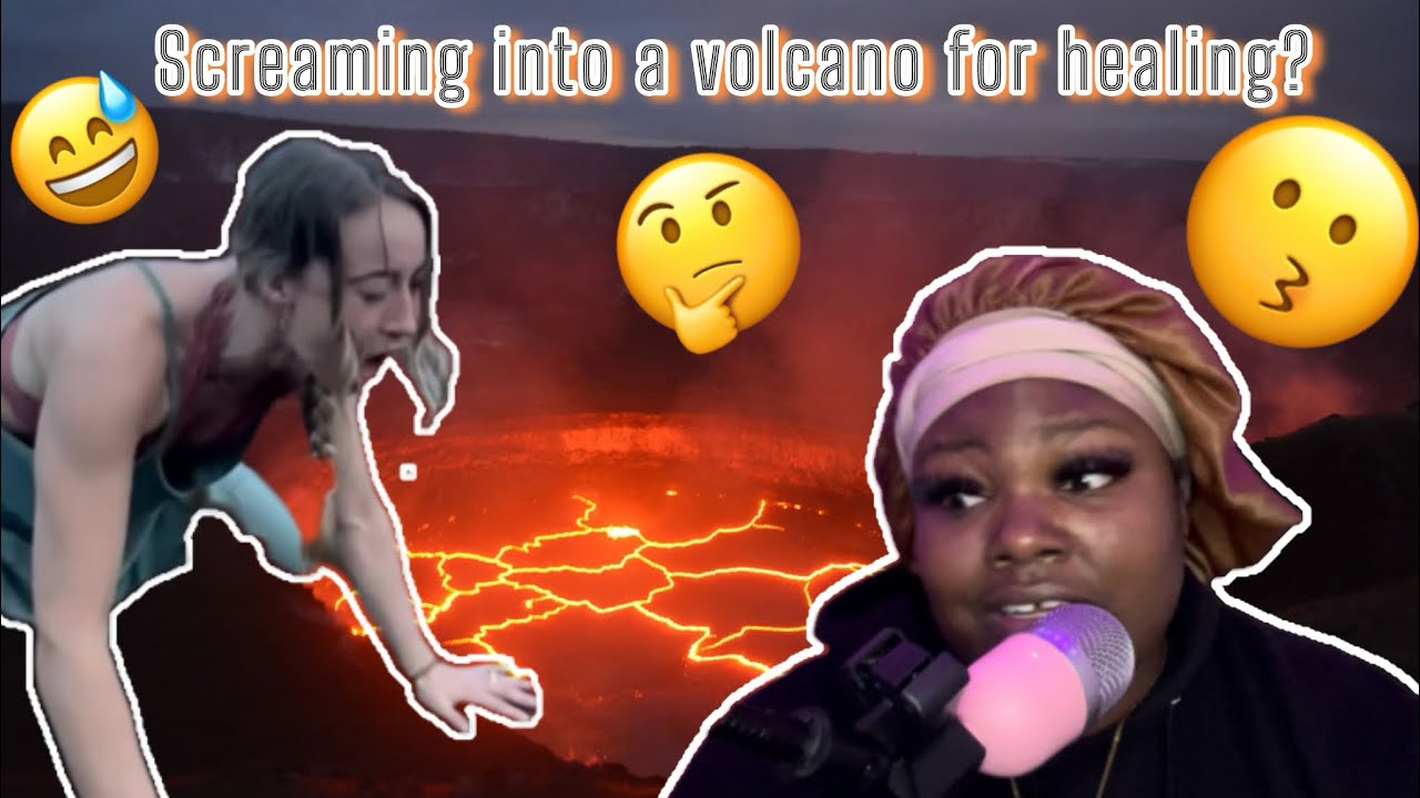Screaming Into a Volcano to Release Limiting Beliefs 😗 - YouTube