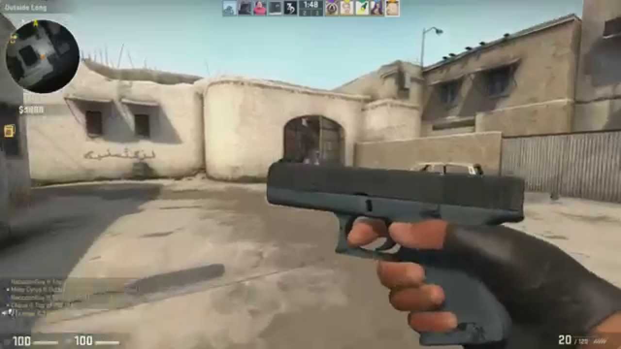 Glock 18 Night Counter Strike Go - YouTube