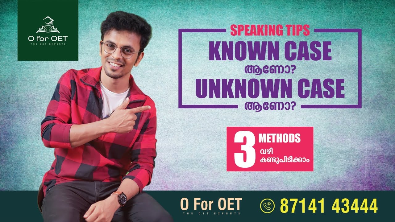 Pro Tips to Identify Known & Unknown Cases in OET Role Plays | O for ...