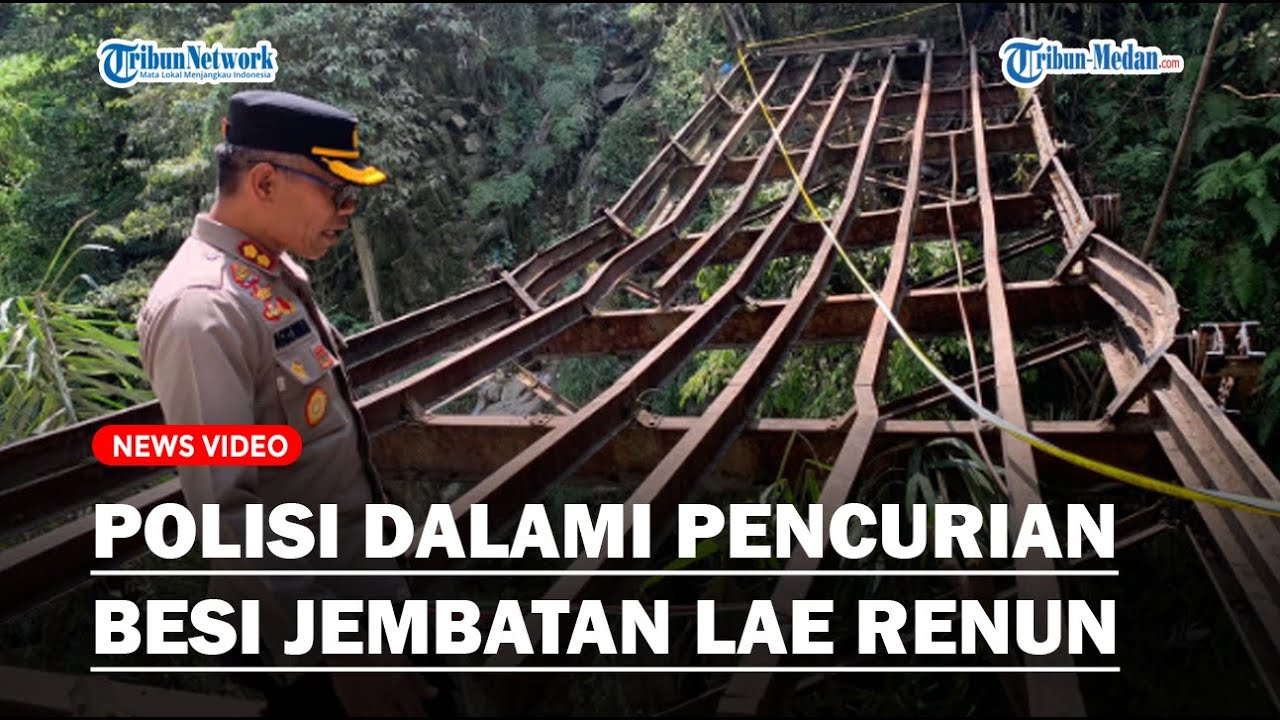 Polres Dairi Dalami Dalang Pencurian Besi Jembatan Lae Renun Kecamatan ...