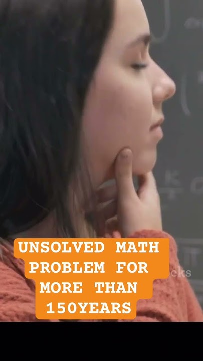 Unsolved Math Problem for More than 150 Years #iphone #mathematics # ...