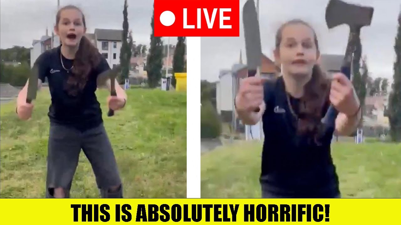 🚨: CHAOS In Dundee: Little Girls Pull AXE & BLADE To Scare Off Migrant ...