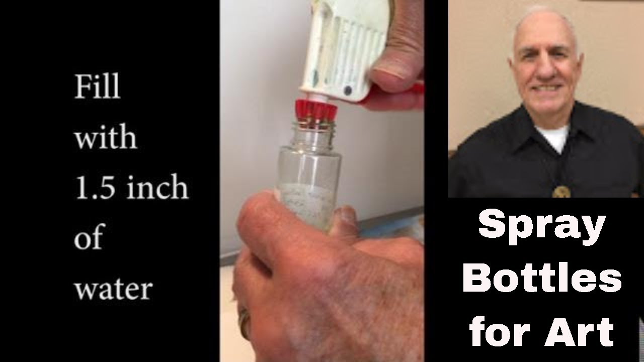 Filling a Watercolor Dot Spray Bottle - YouTube