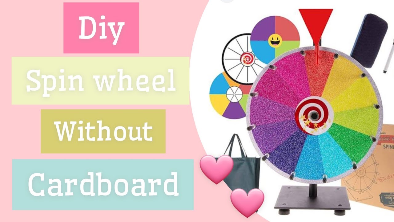 Diy Homemade Spin Wheel Making Without Cardboard And Paper |do it yourself | craft twister - YouTube diy-homemade-spin-wheel-making-without-cardboard-and-paper-do-it-yourself-craft-twister-youtube
