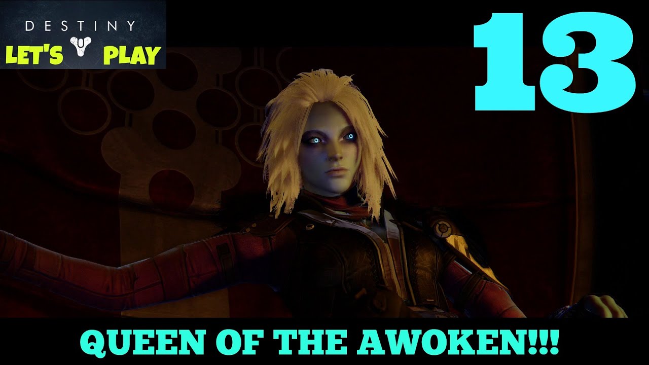 Destiny (PS4) Let's Play Part 13 - The Reef: QUEEN OF THE AWOKEN ...