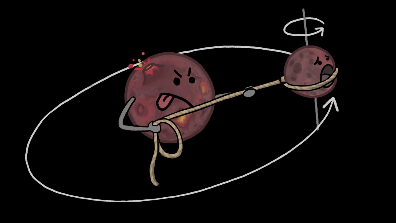 Tidal Locking Why Do We Only See One Side of the Moon - YouTube
