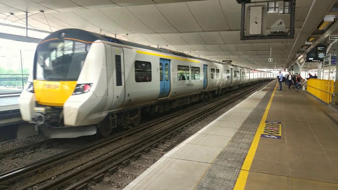 New Thameslink inprovments completed - YouTube