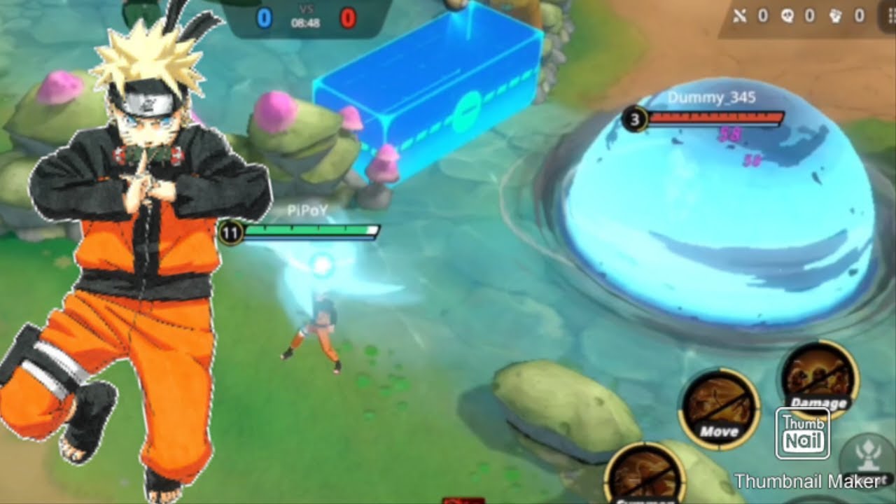 Naruto Uzumaki (Nine-Tails Jinchuriki) Animation And Skills Explanation ...