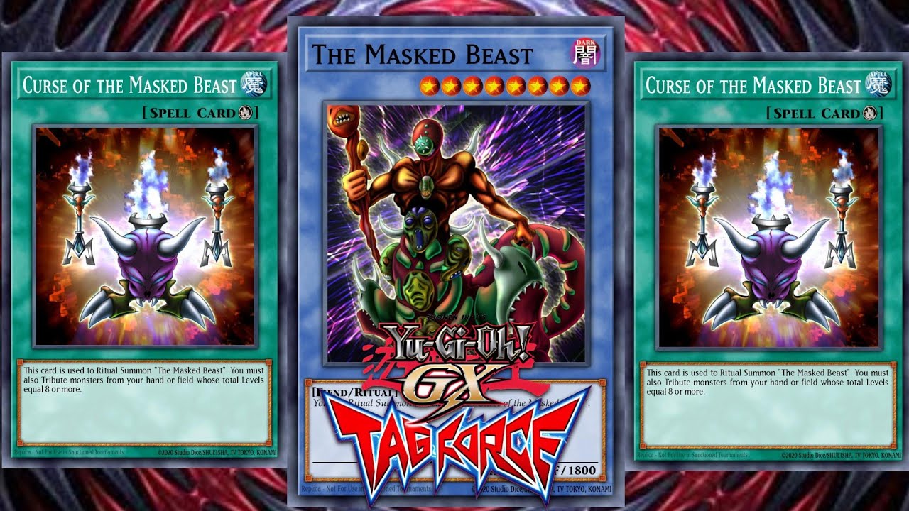 YU-GI-OH! GX TAG FORCE 1 - THE MASKED BEAST DECK - YouTube
