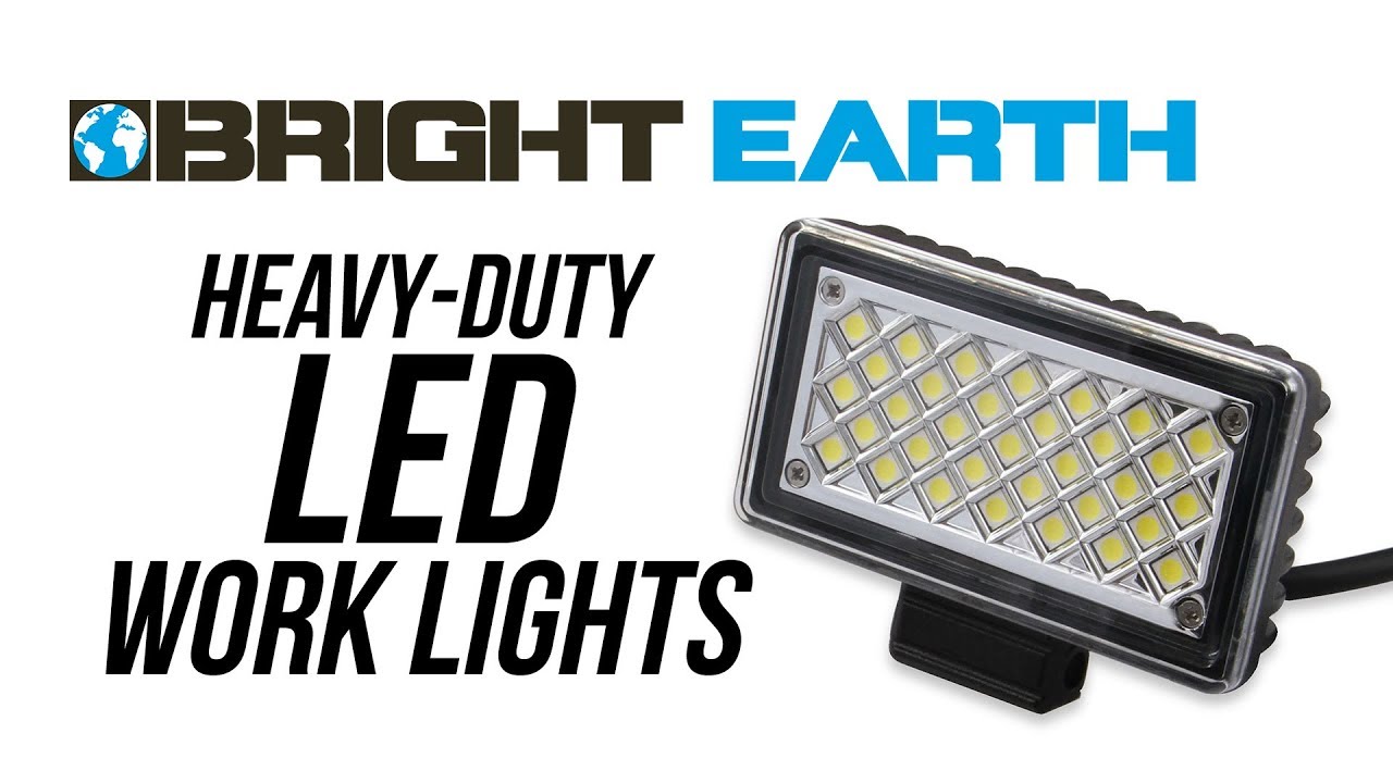 Bright Earth Heavy-Duty Work Lights - YouTube