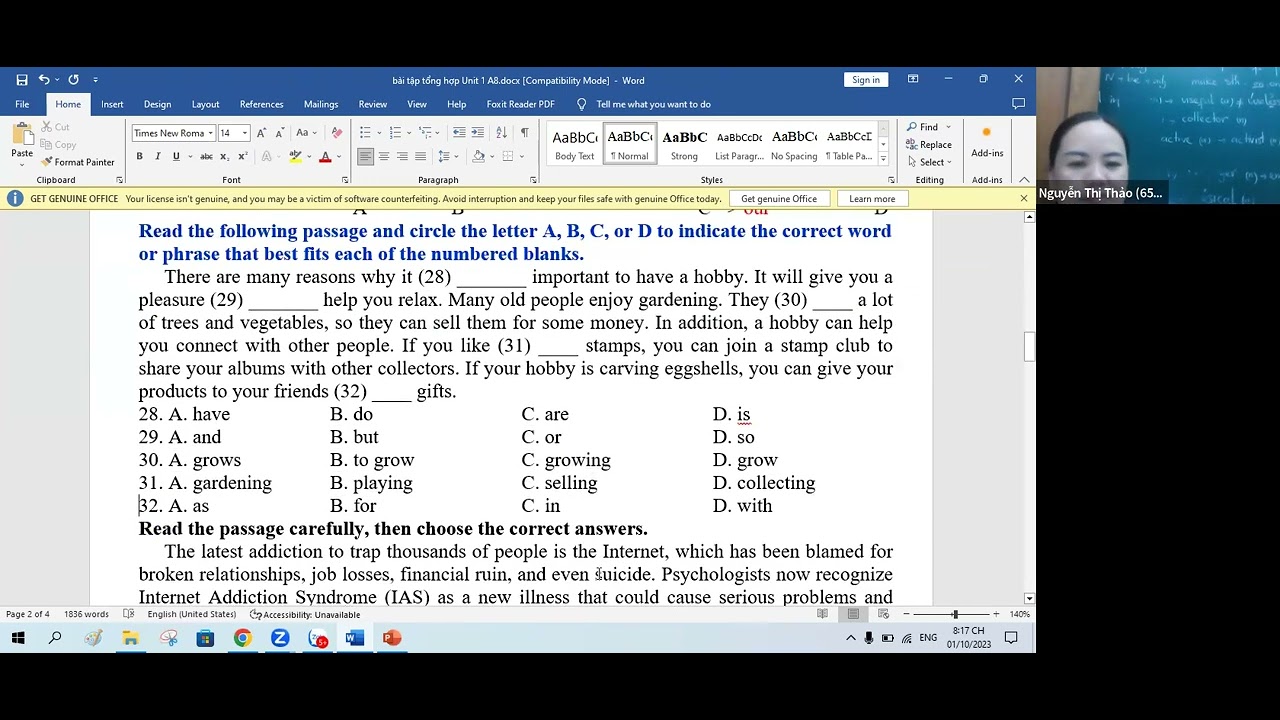 Class 8 lesson 30 - YouTube