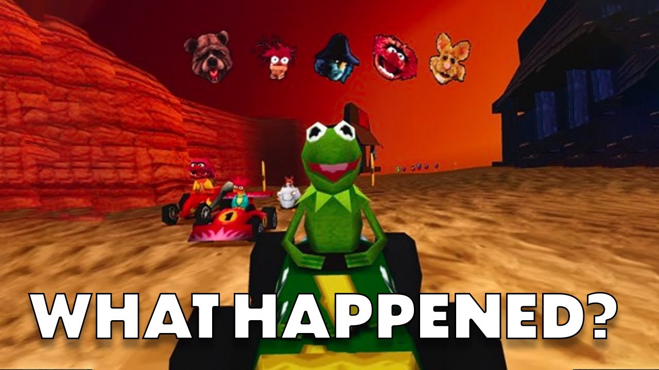 THE FORGOTTEN PS1 MUPPETS RACING GAME [Muppet RaceMania] - YouTube