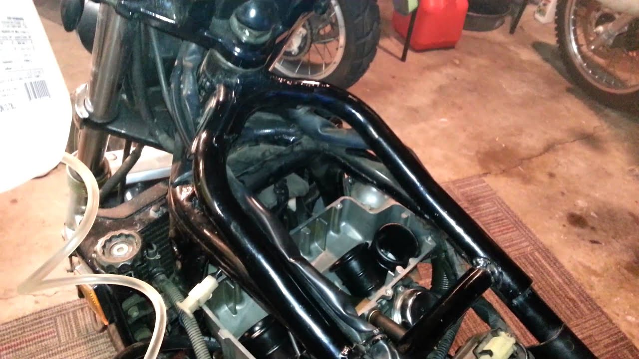 1983 Honda VF700S Sabre First Start Attempt - YouTube