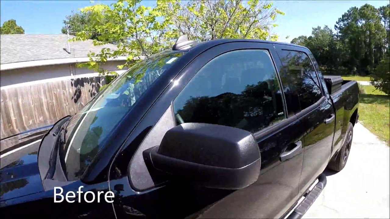 2015 Silverado Window Tint - YouTube