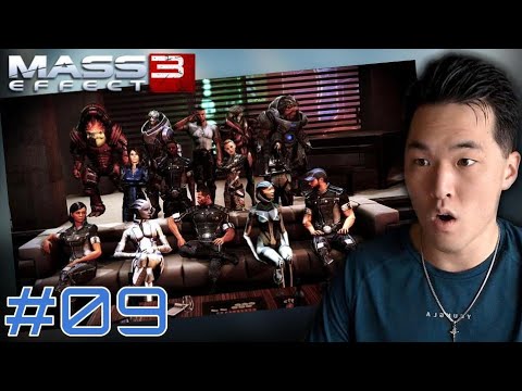 TIME TO PARTY! | Mass Effect 3 Legendary Edition Part 9 | Marine ...