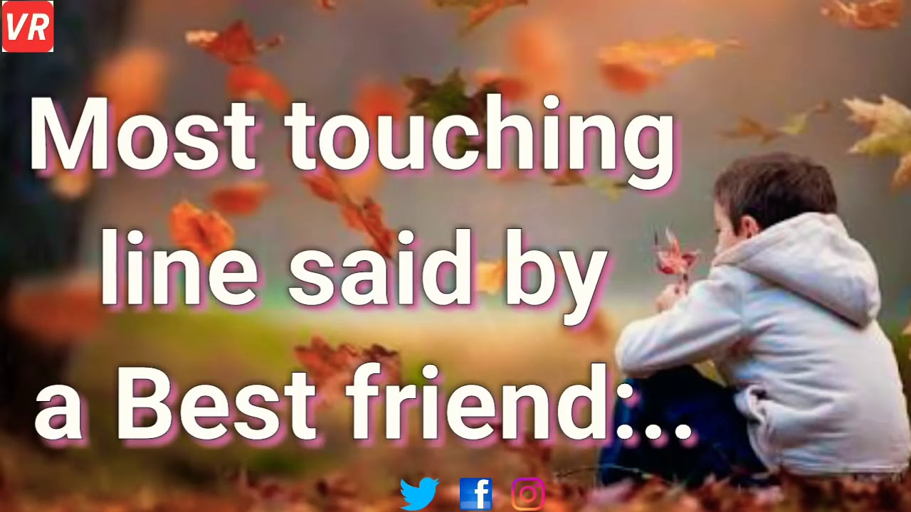 Most touching friends - YouTube