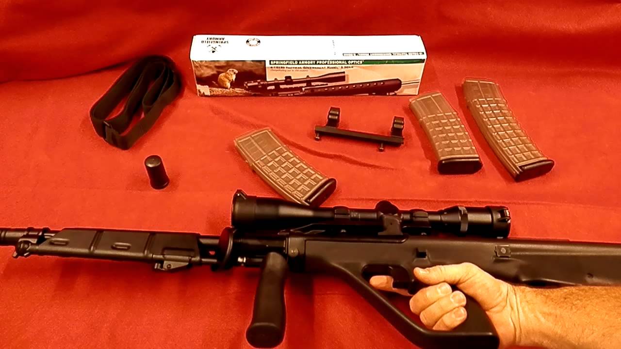 Steyr Aug Special Receiver Black 24 inch barrel Pre Ban - YouTube