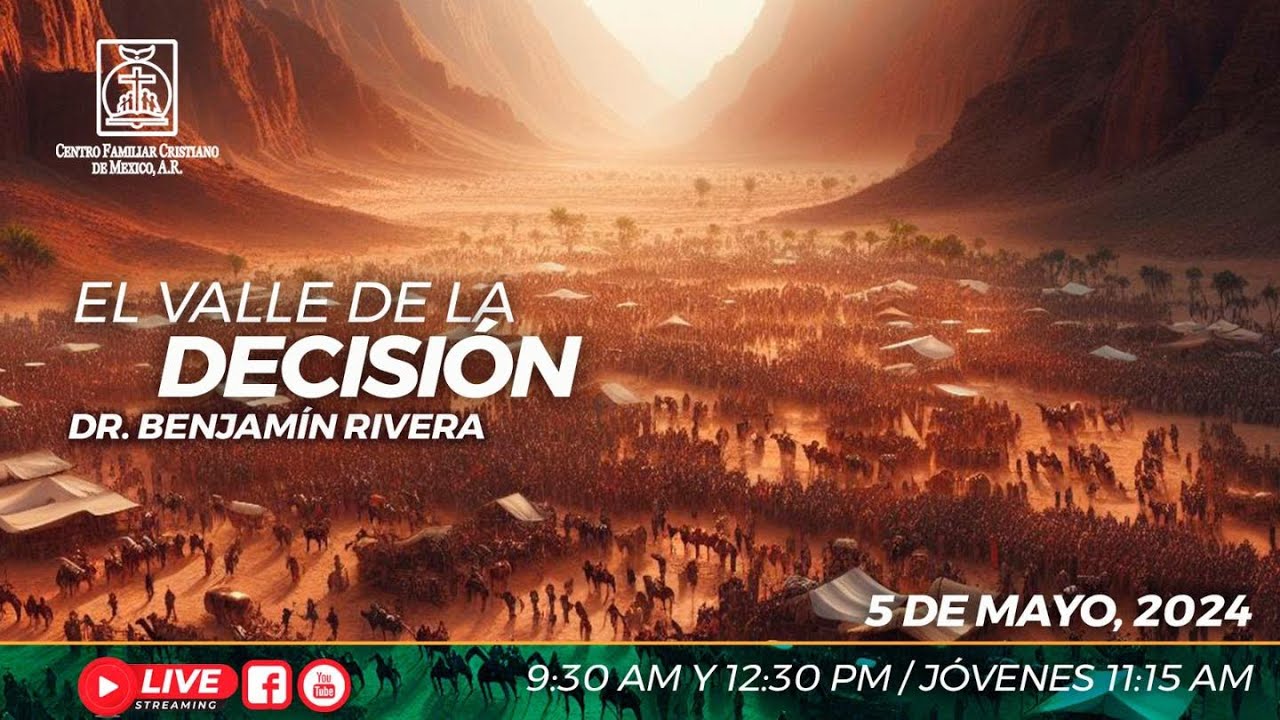 El Valle de la Decisión #benjamin - YouTube