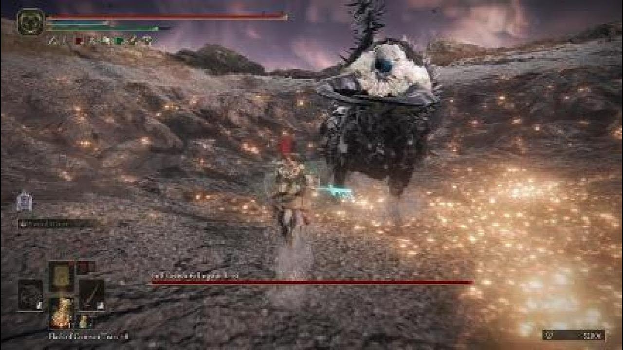 Elden Ring - Full-Grown Fallingstar Beast [Mt. Gelmir] - YouTube
