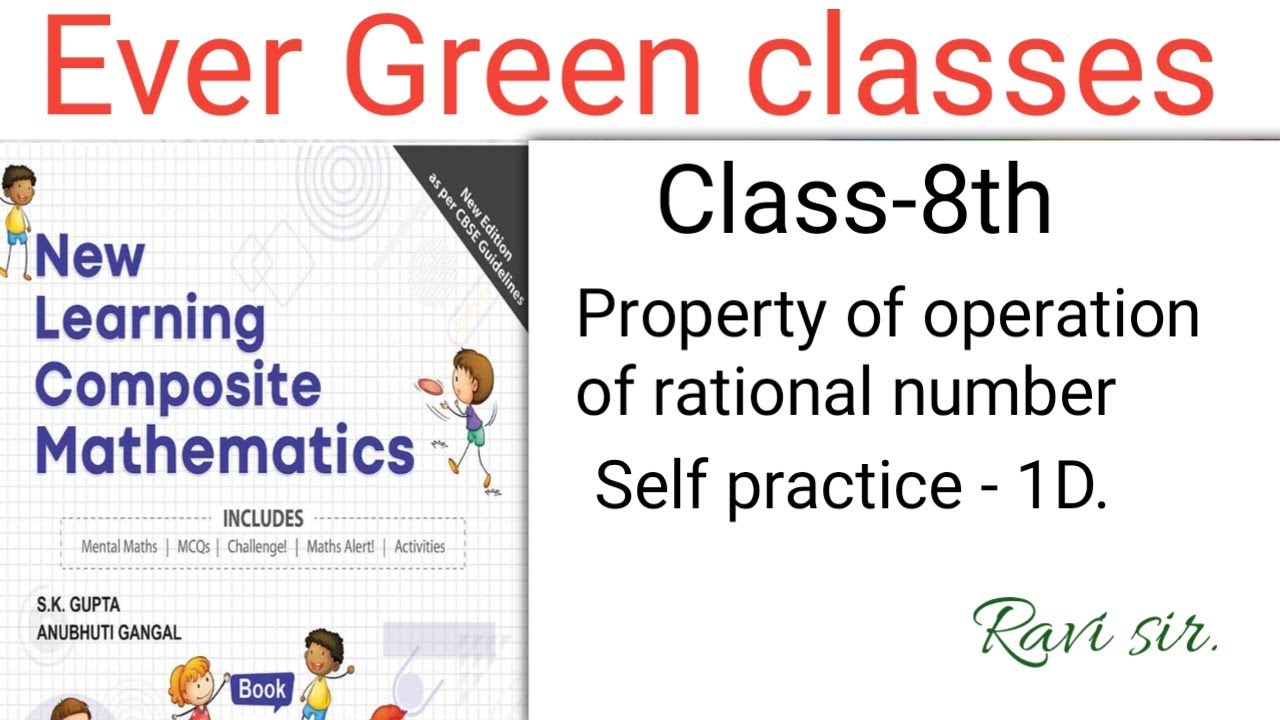 New learning composite mathematics📐📊📚 Class-8||Rational number||Self ...