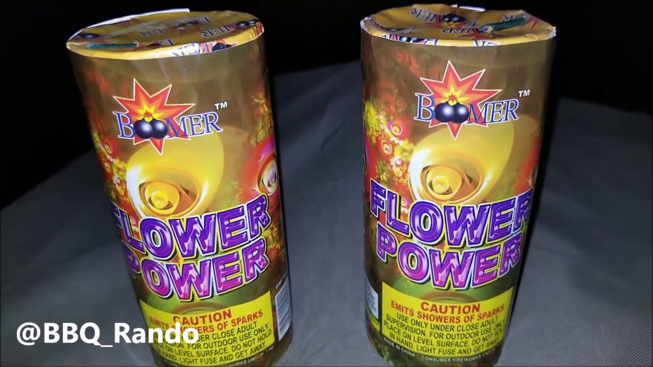 Flower Power - BOOMER Fireworks - YouTube