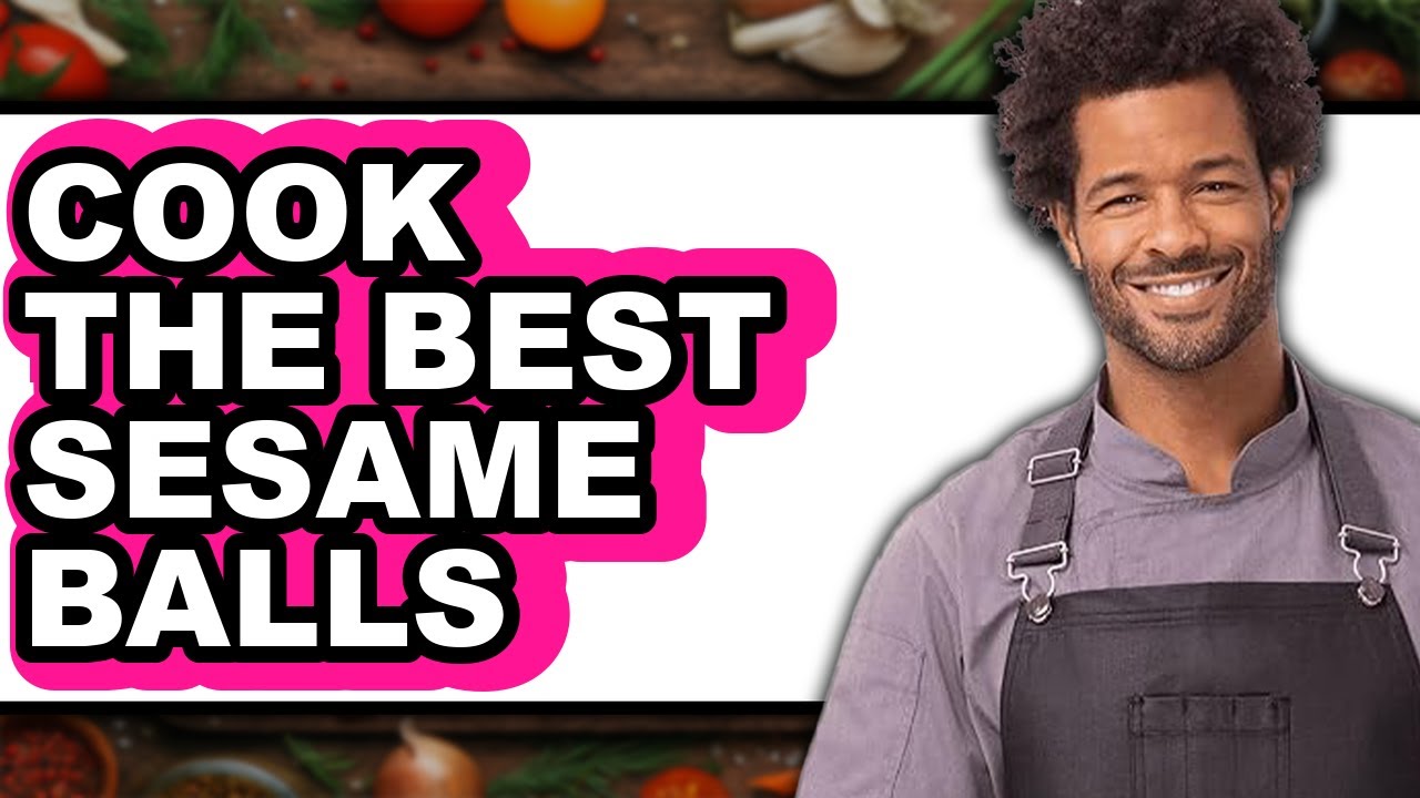 How To Cook Sesame Balls - Full Guide - YouTube