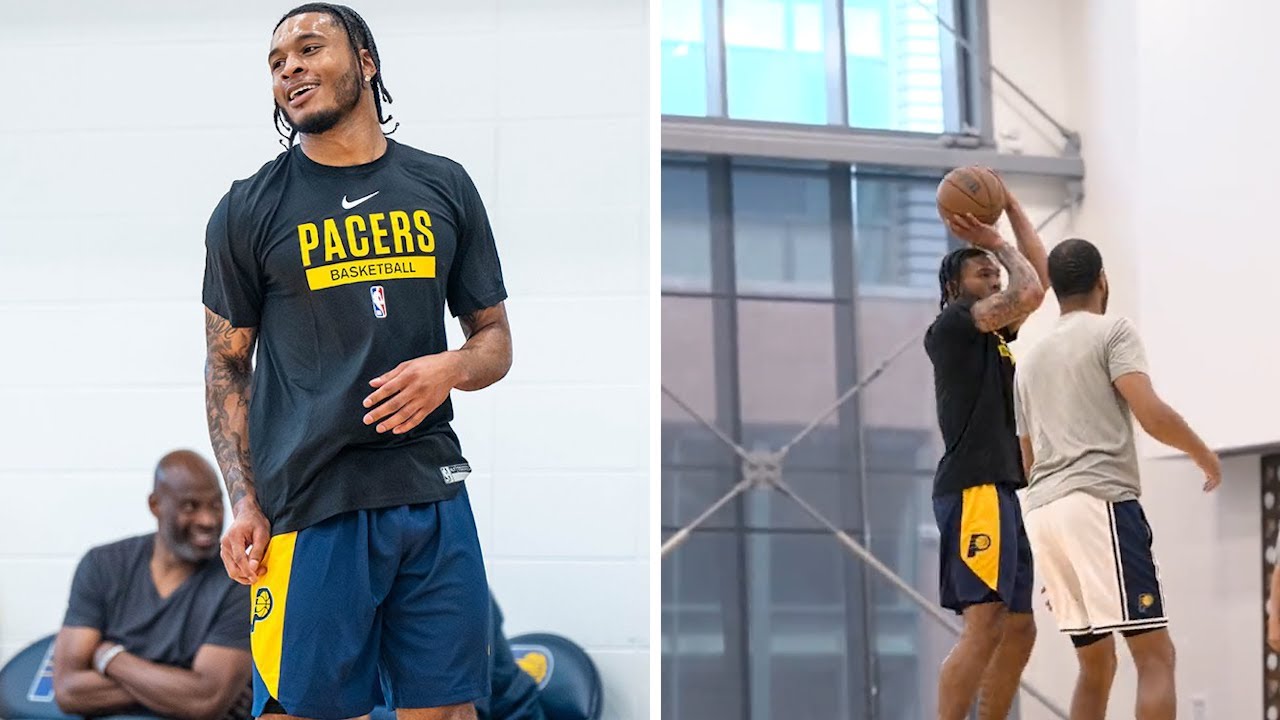 Cam Whitmore Impresses Pacers W/ HOT Shooting NBA Pre Draft Workout ...