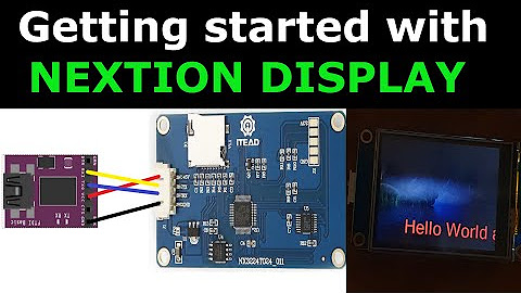 Interface NEXTION Display with STM32 - YouTube