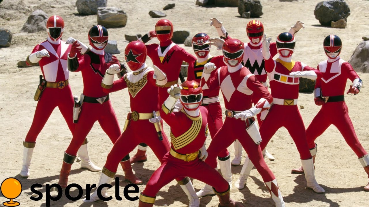 Sporcle Pick The Red Ranger By The Season Quiz - YouTube