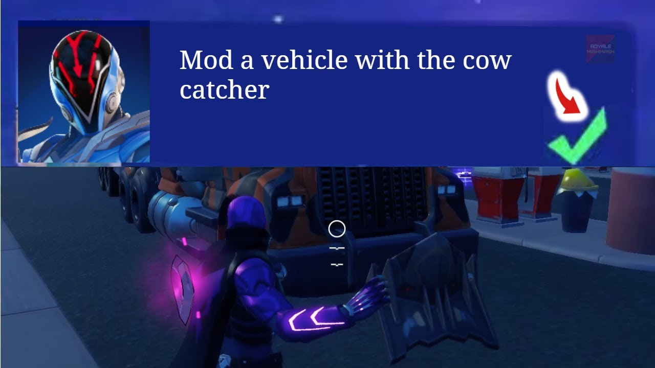 Mod A Vehicle With The Cow Catcher(Easy Way) | How to QUICKLY Complete ...