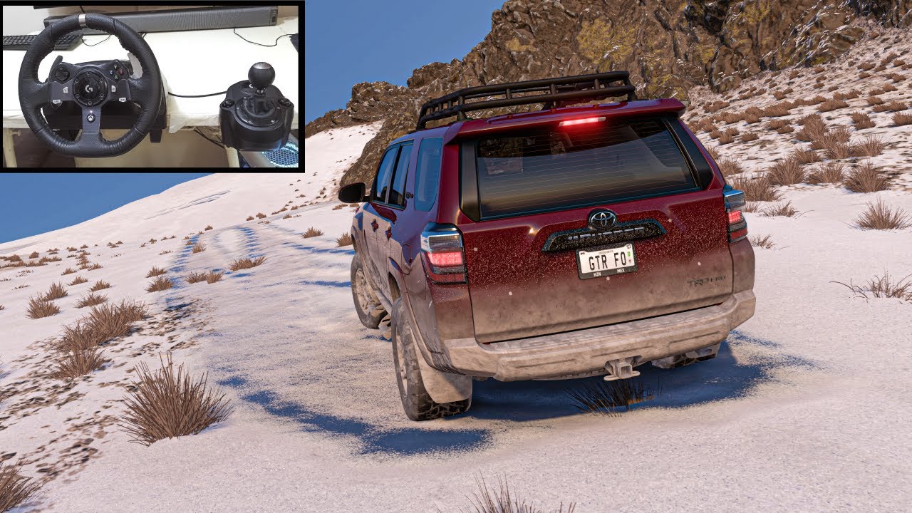 Toyota 4Runner TRD Pro | Snow Offroading | Forza Horizon 5 | Logitech ...