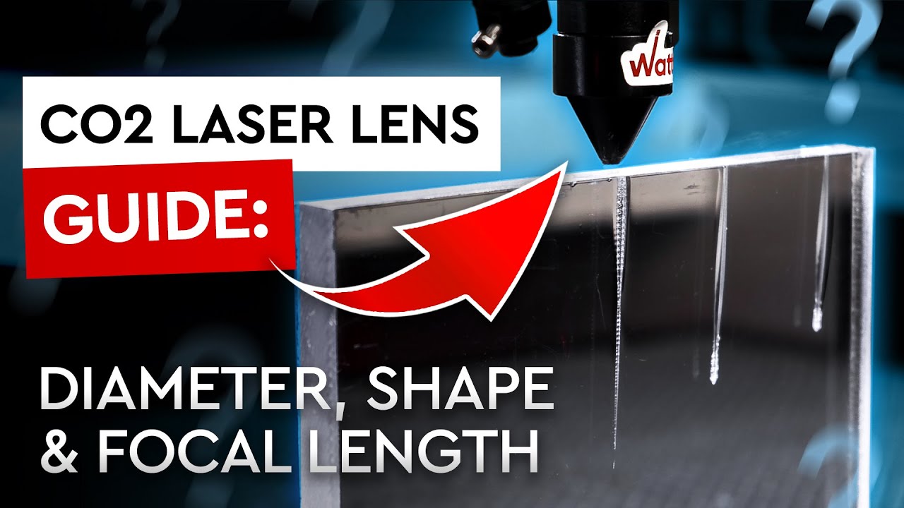 HOW TO CHOOSE LENSES for CO2 LASER MACHINE? | Diameter, Shape & Focal ...