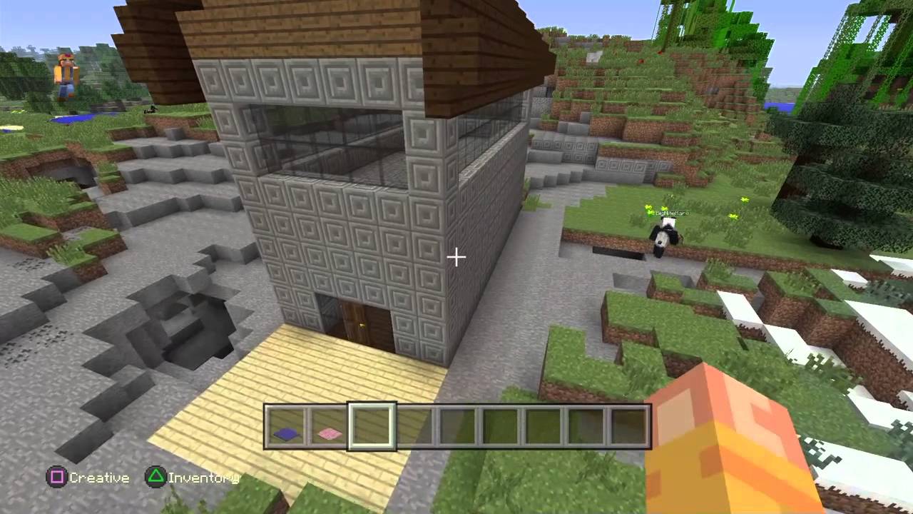 Minecraft ps4 with friend - YouTube