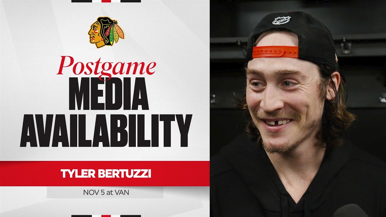 "Just stick with it." | Tyler Bertuzzi Postgame 11.5.25 - YouTube