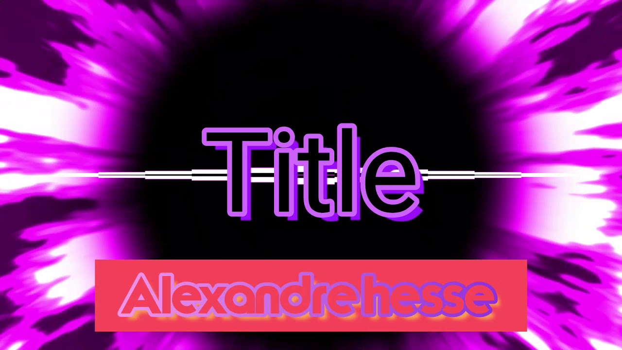 Alexandre hesse mon montage - YouTube