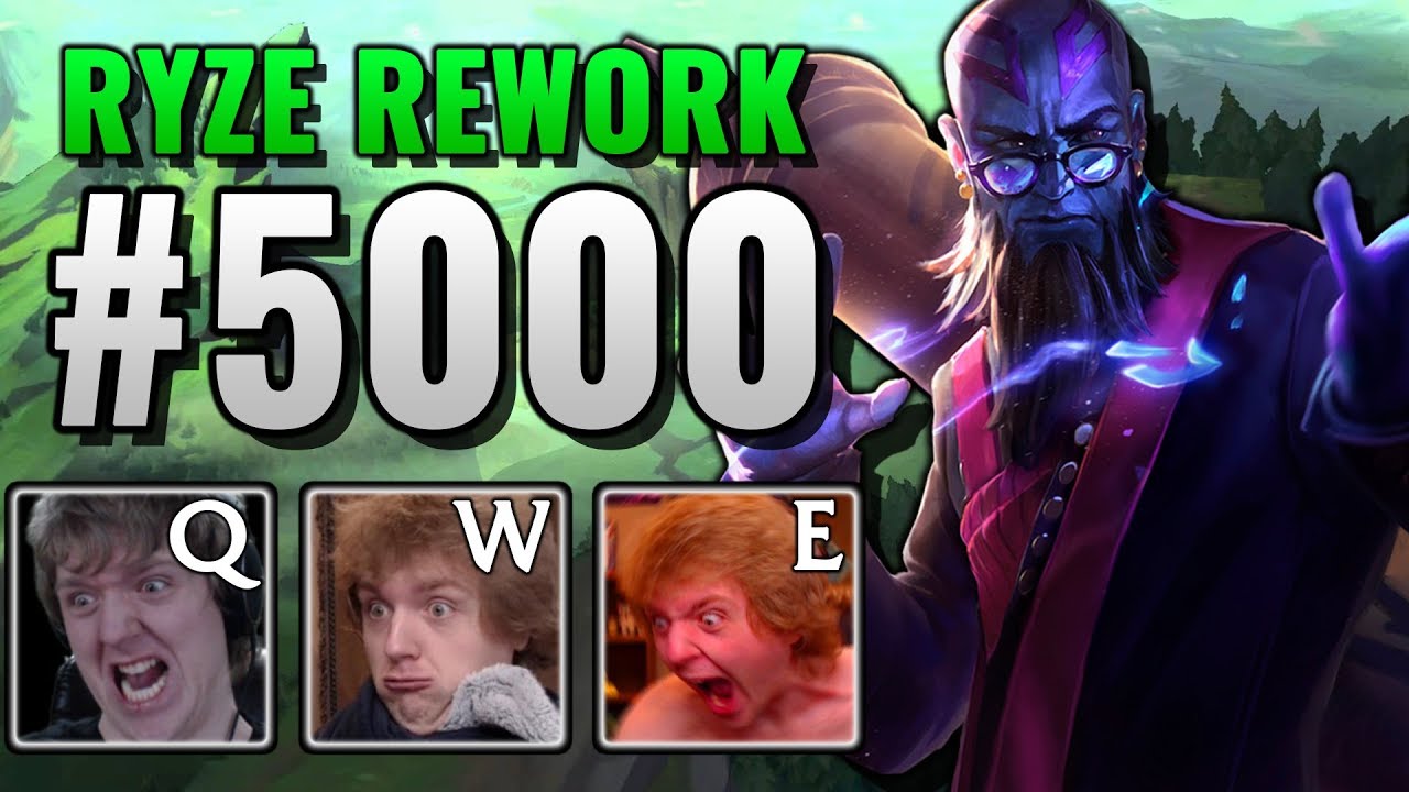 Best Ryze rework yet?? | Ryze Rework #5000 - YouTube