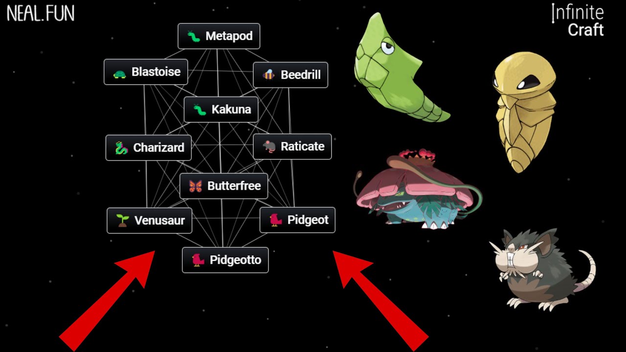 How to Make Legendary Pokémon Series (part 2) Infinite Craft | Get ...