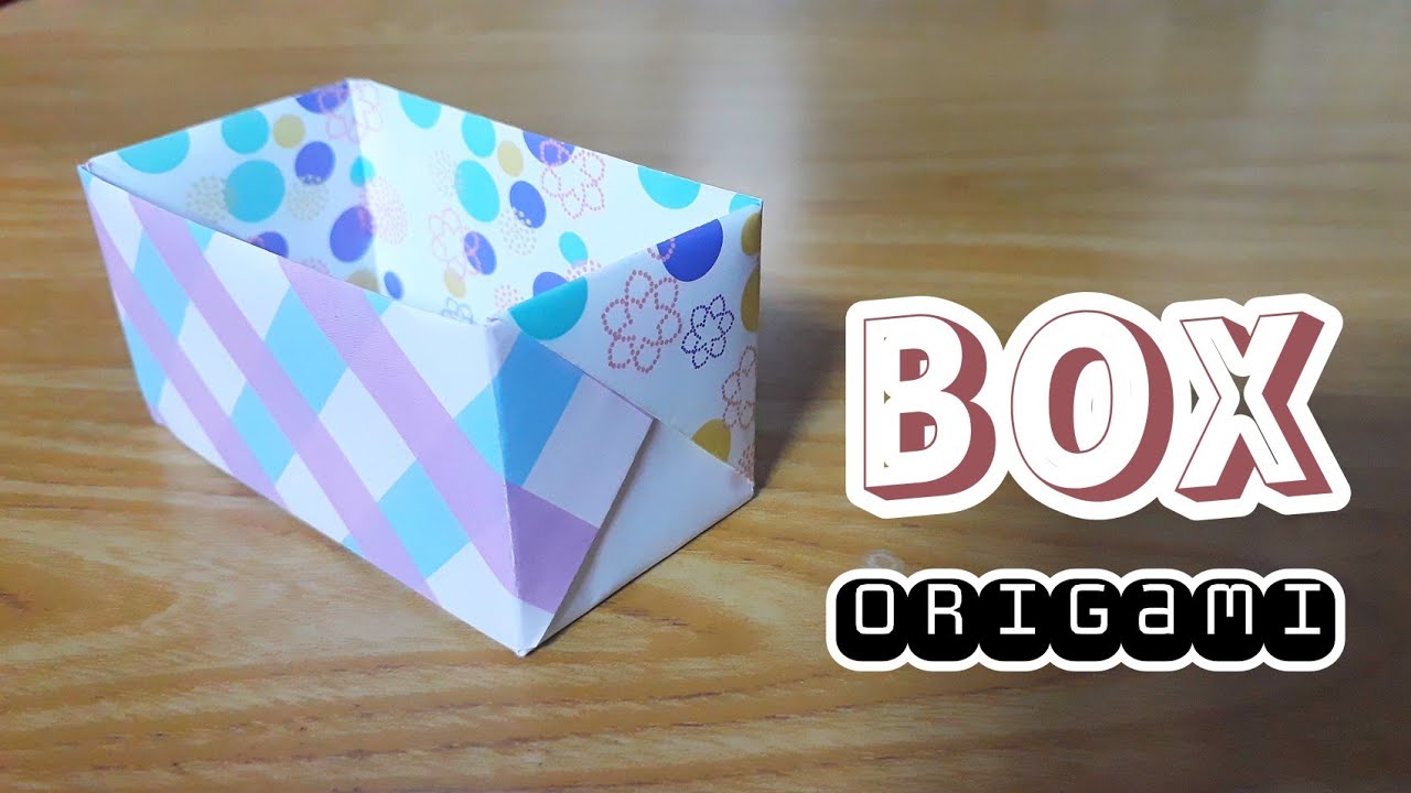 Origami Box - Fun & Easy Origami - YouTube