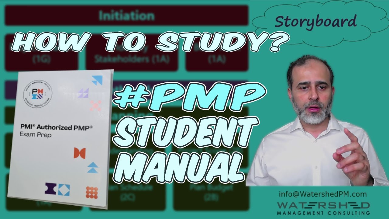 [2] How to study the PMP Student Manual by PMI? #NewPMP2021, Make a ...