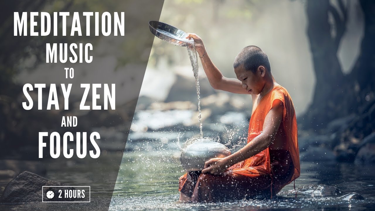 Zen and relaxing waterfall music - 2 hours - YouTube