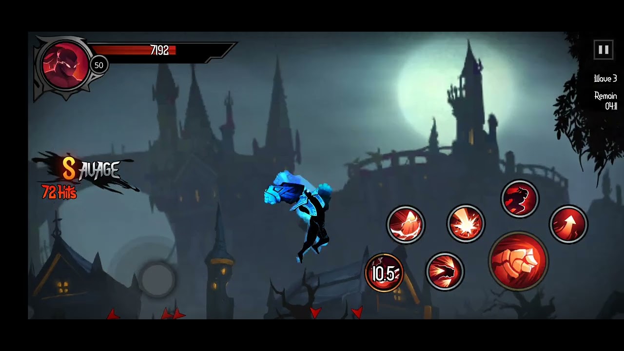SHADOW KNIGHT PREMIUM GAMEPLAY WITH SL. RUSHER GAMING (part 2) - YouTube