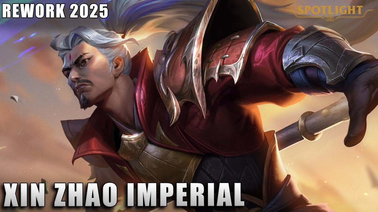 Xin Zhao Imperial (Rework 2025) - Skin Spotlight COMPLETO - YouTube