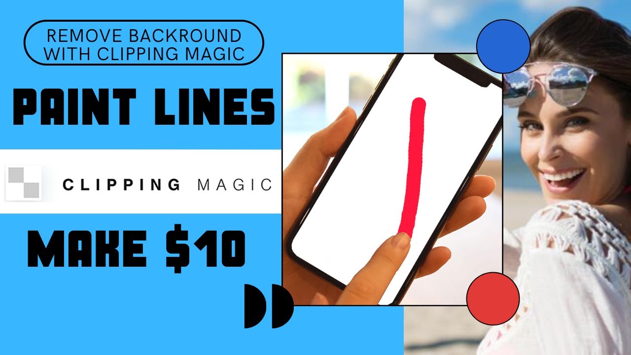 HOW TO MAKE MONEY BY REMOVING BACKGROUND (Draw Lines And Make Money ...