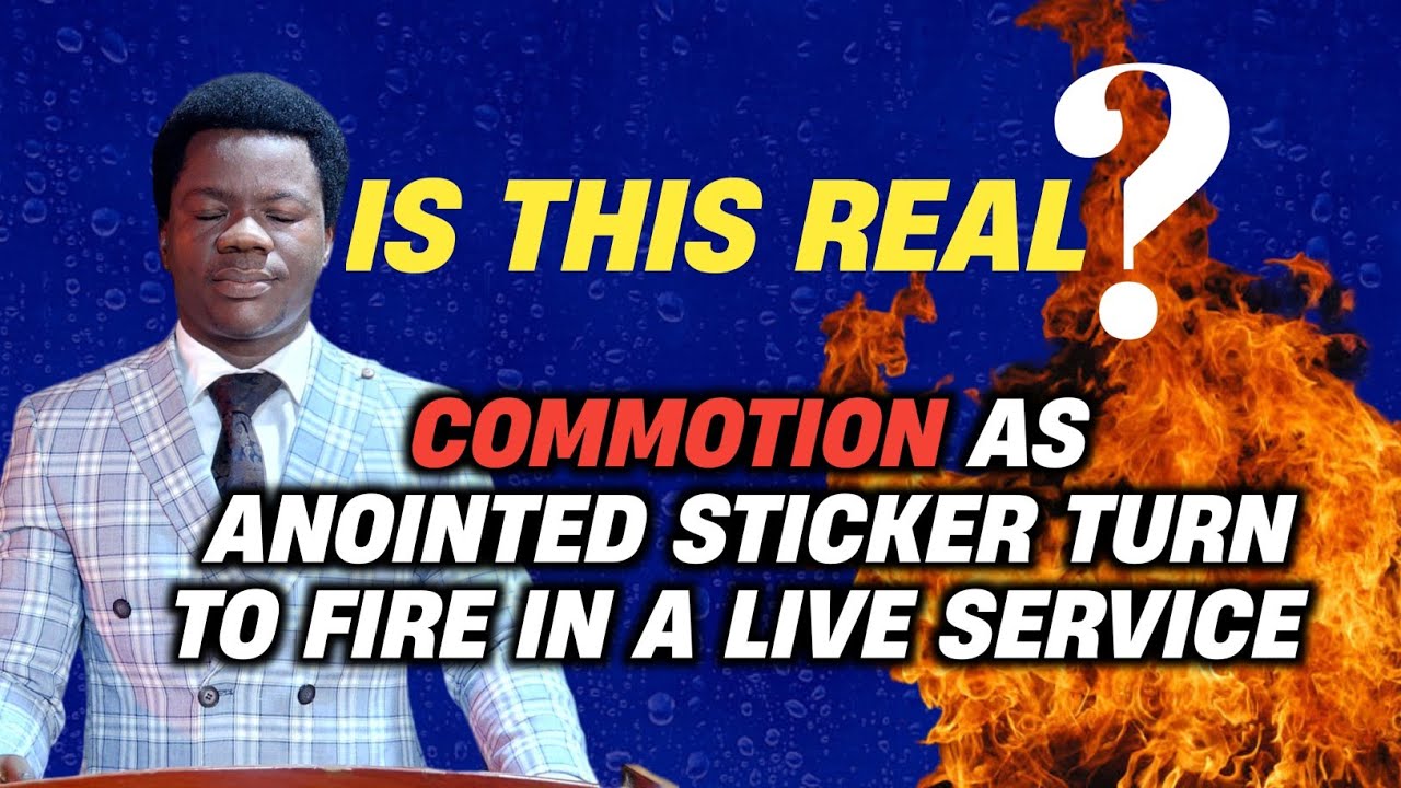 WATCH HOW ANOINTED STICKER FROM TB JOSHUA SON IS CAUSING COMMOTION TO ...