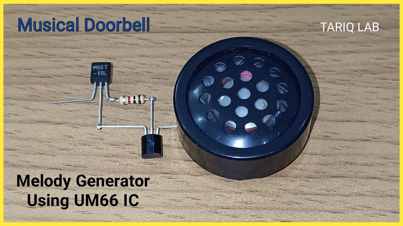 How To Make Melody Generator Using UM66 IC - YouTube